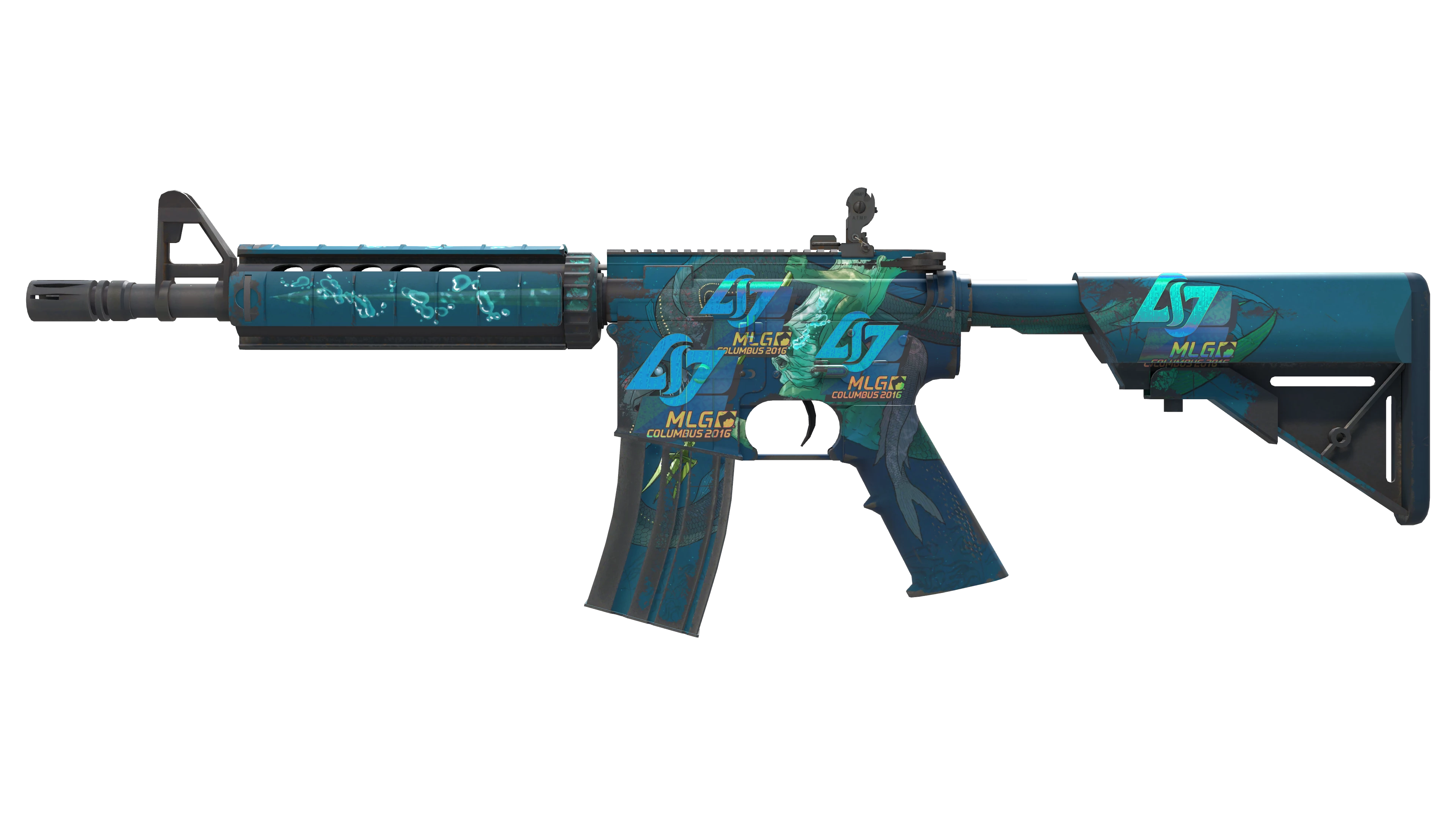 Buy and Sell M4A4 | Poseidon (Minimal Wear) CS:GO via P2P quickly and ...