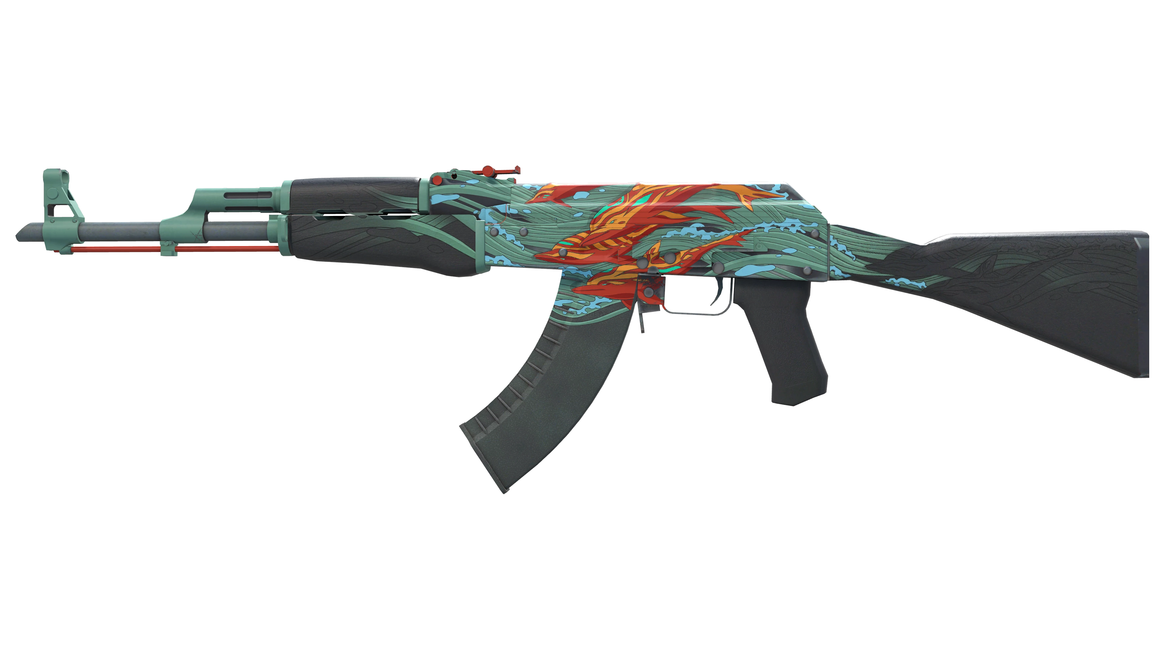 Buy and Sell AK-47 | Aquamarine Revenge (Factory New) CS:GO via P2P quickly and safely with WAXPEER