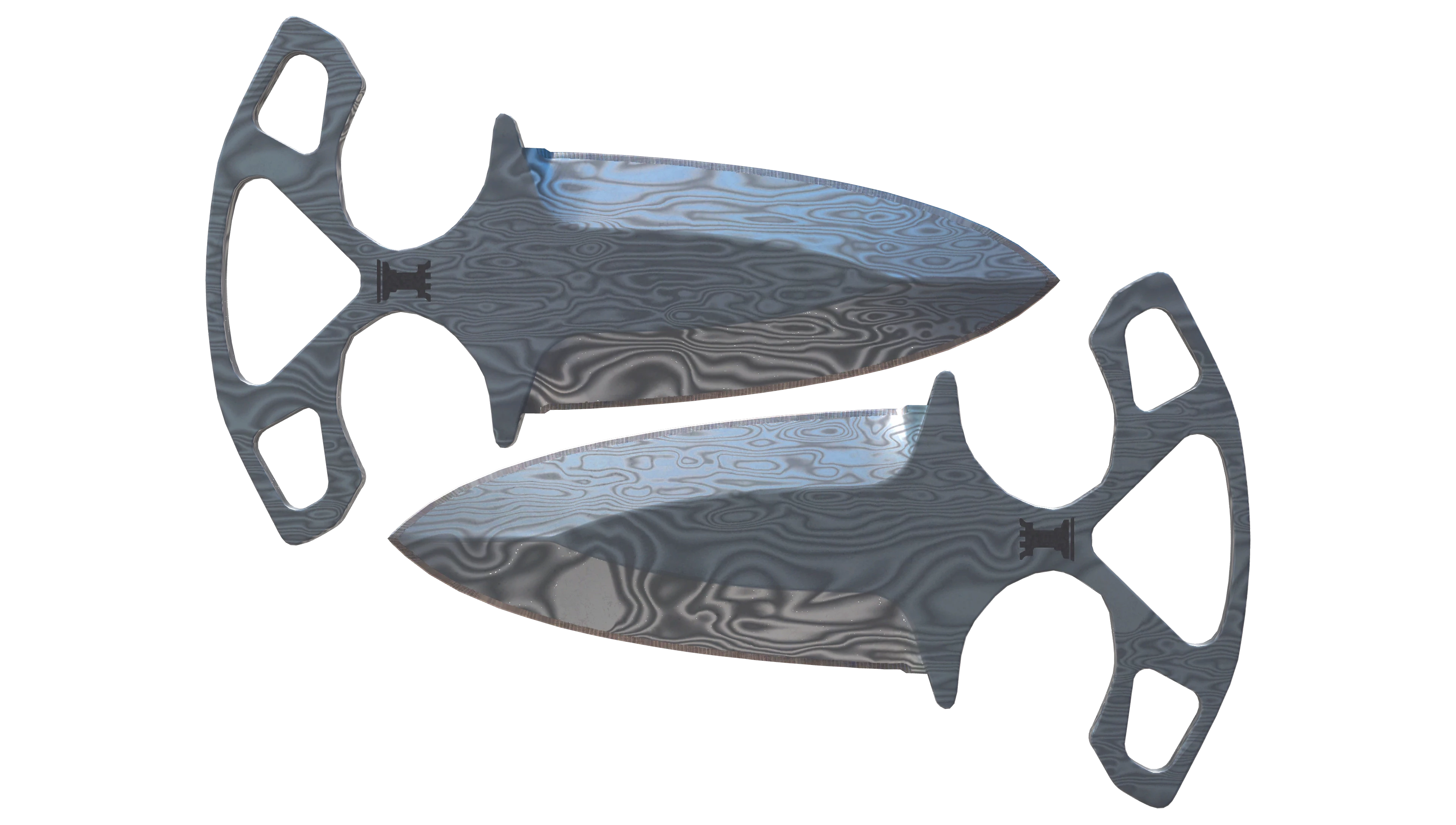 Buy and Sell ★ Shadow Daggers | Damascus Steel (Factory New) CS2 via P2P quickly and safely with ...