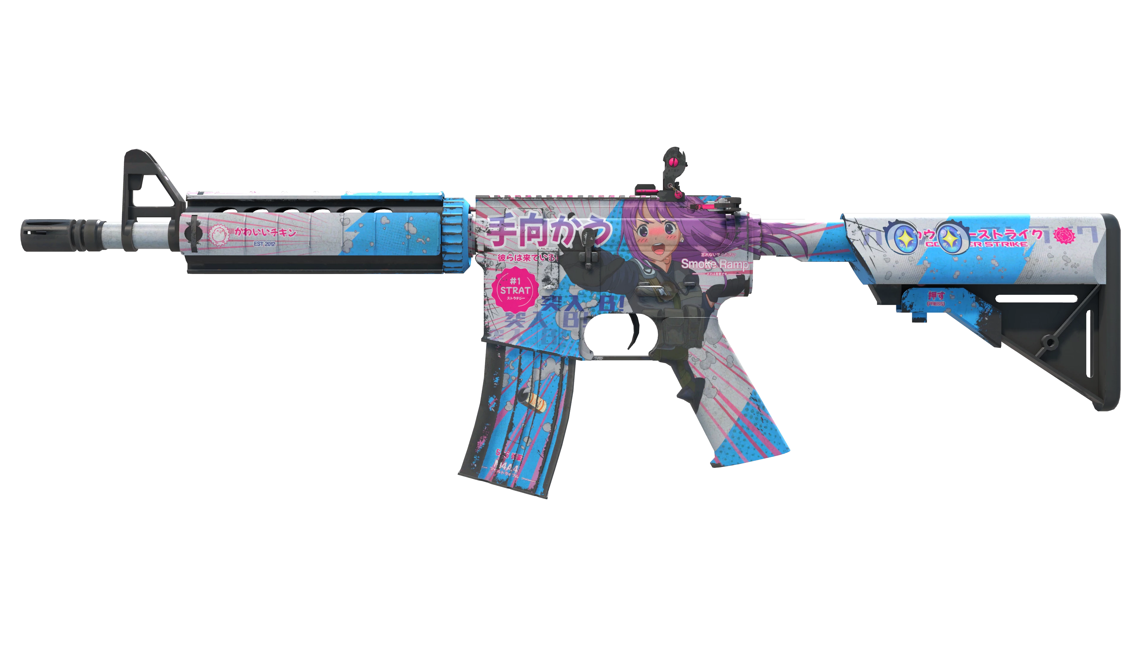 Buy and Sell M4A4 | Temukau (Field-Tested) CS2 via P2P quickly and ...