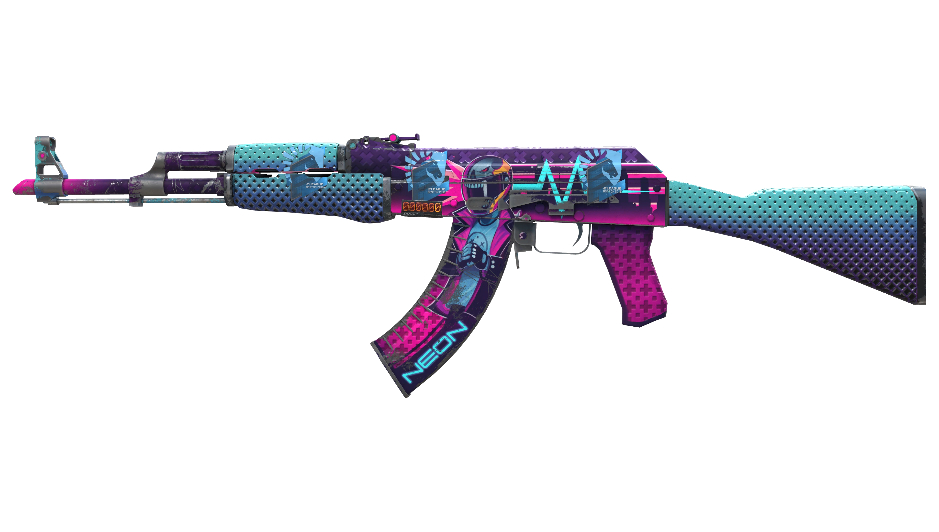 Купуйте та продавайте StatTrak™ AK-47 | Neon Rider (Well-Worn) CS2 ...