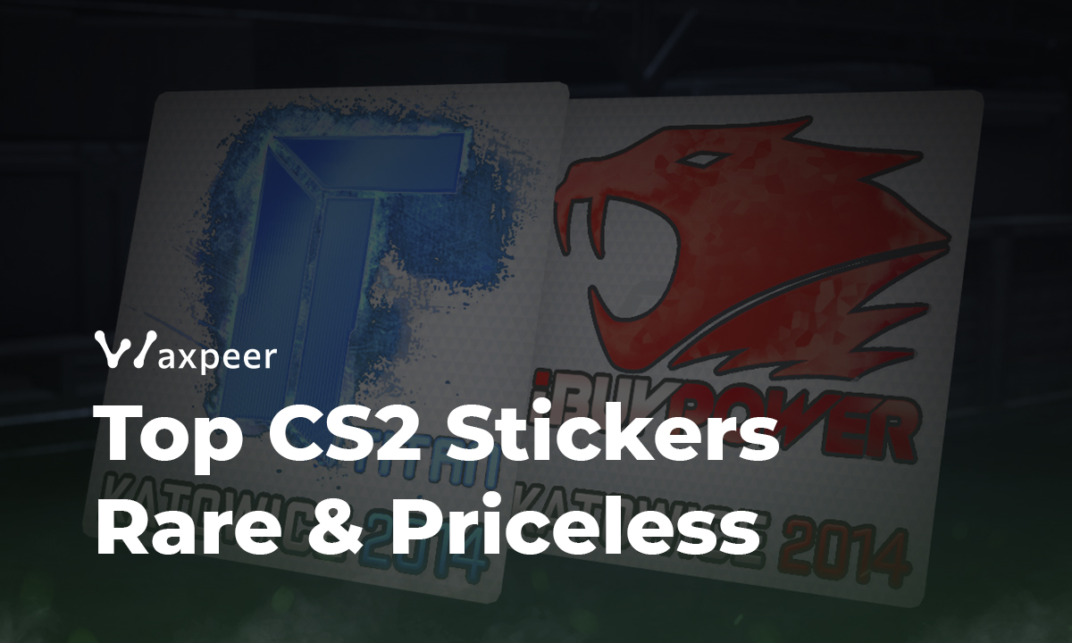 Top 10 Most Expensive CS2 Stickers in 2025